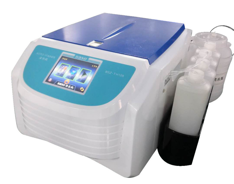 8 Slides Automated Staining Machine Single Channel BSZ-TH108