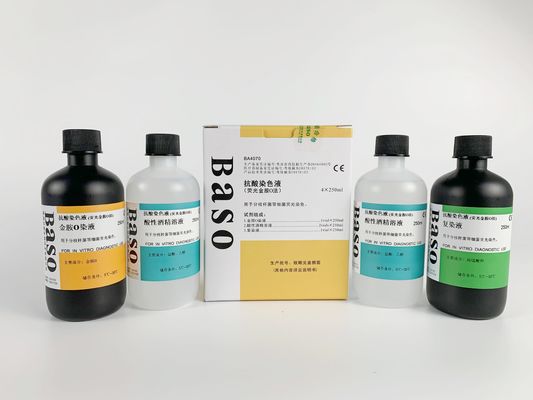 4×250mL 4×500mL Acid Fast Stain Auramine O Stain Fluorescent Dye TB Stain