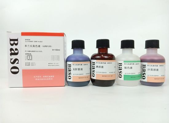 4×100ml Gram Stain Kit Gram Stain Solution For Staining Smears Of ...